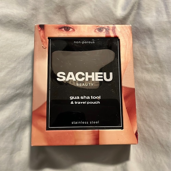 Sacheu | Makeup | Sacheu Gua Sha Stainless Eye Tool | Poshmark